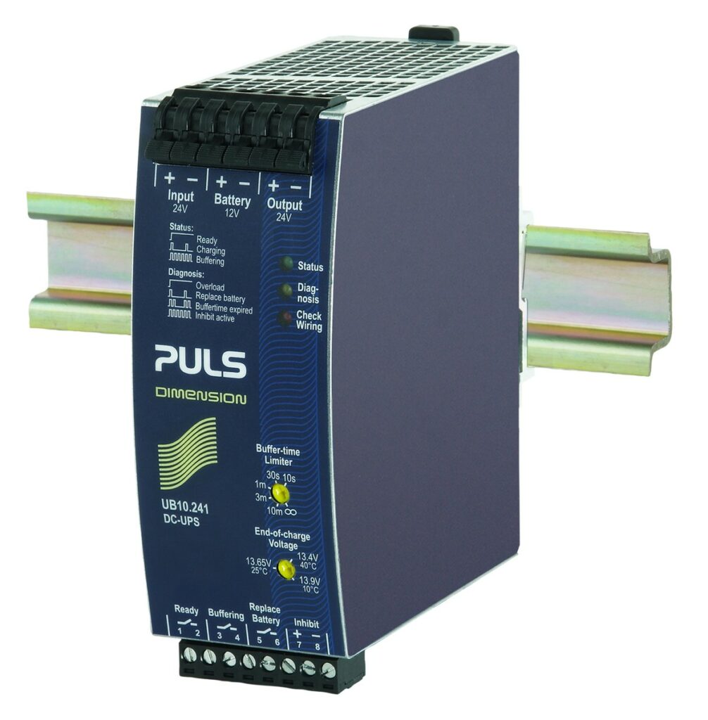 PULS DC-UPS Control Unit- 24V/10A - Texas Sensors & Controls